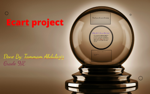 Ecart project by Tammam Abdulaziz on Prezi