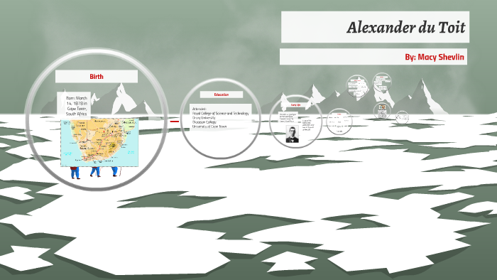 Alexander du Toit by Macy Shevlin on Prezi