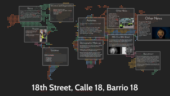 18th Street, Calle 18, Barrio 18 by Erica Suazo