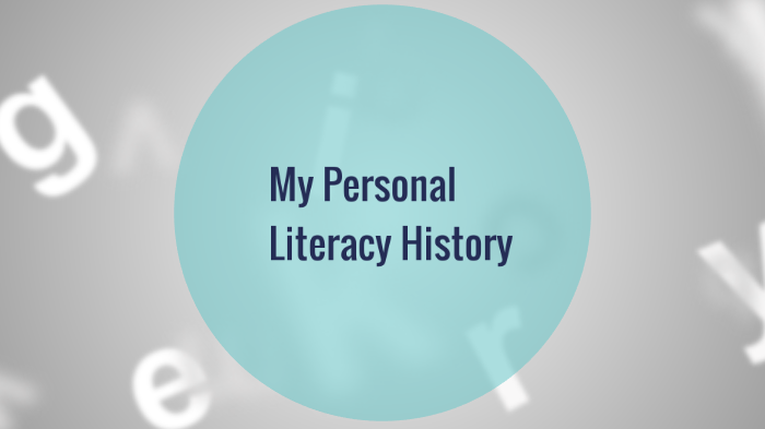 My Personal Literacy History by Patrcia Stacy on Prezi