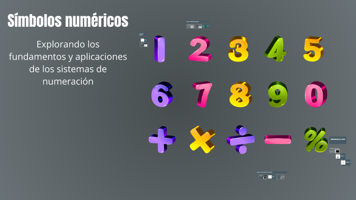 Símbolos numéricos by Renata Heinzen on Prezi