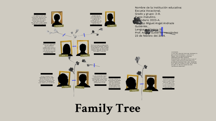 Family Tree by MIGUEL ANGEL ANDRADE GUTIERREZ on Prezi