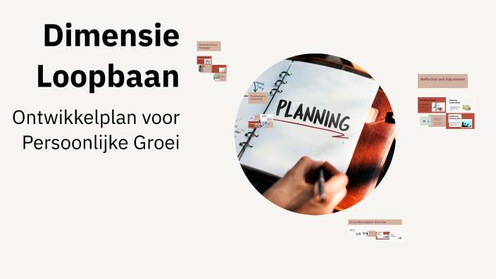 Dimensie Loopbaan by Saskia Liebrand Scheerder on Prezi