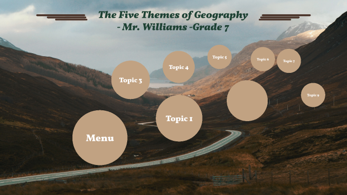 The 5 Themes of Geography by Terrance Williams on Prezi