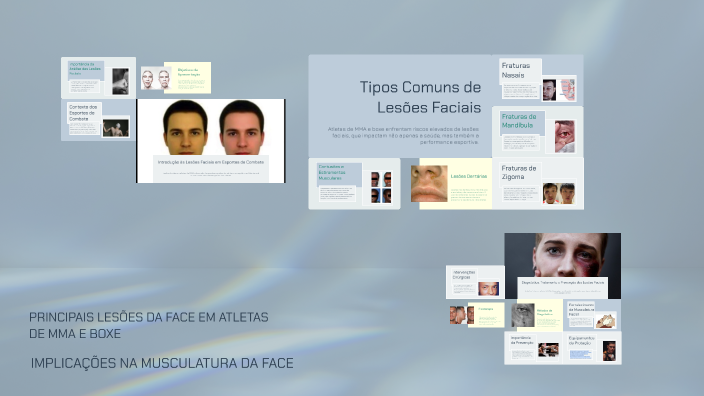 PRINCIPAIS LESÕES DA FACE EM ATLETAS DE MMA E BOXE by Pedro Henrique on ...