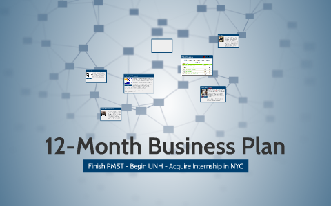 12-Month Business Plan by Colin Moriarty on Prezi