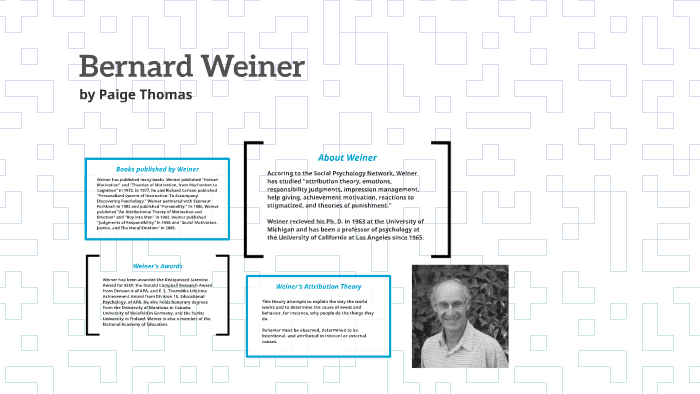 Bernard Weiner by Paige Thomas on Prezi