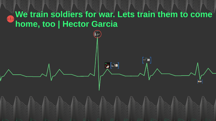 We train soldiers for war. Lets train them to come home, too by Cameron ...