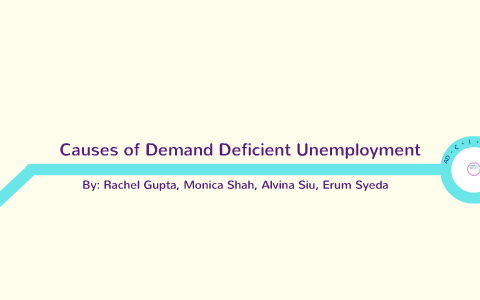 Causes of Demand Deficient Unemployment by Rachel Gupta on Prezi