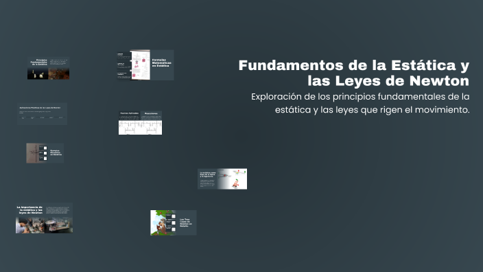 Fundamentos de la Estática y las Leyes de Newton by fidel lizarbe on Prezi