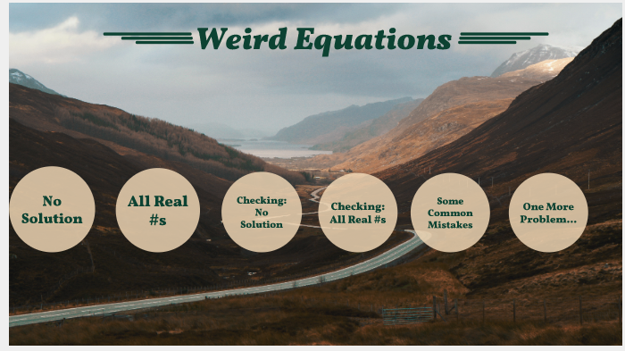 Weird Equations by Jonathan Savage on Prezi