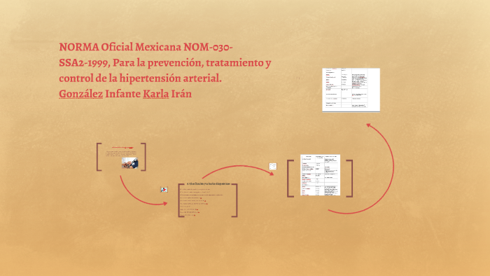NORMA Oficial Mexicana NOM-030-SSA2-1999, Para la prevención by karla infante on Prezi