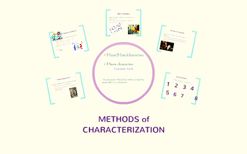 Characterization Methods by Beth Owen on Prezi