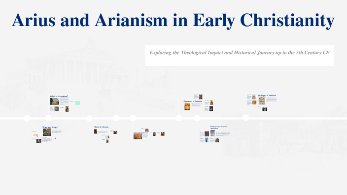 Arius and Arianism in Early Christianity by Chris De Wet on Prezi