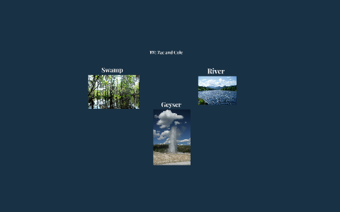 Swamp, Geyser, and River by cole zimmerman on Prezi