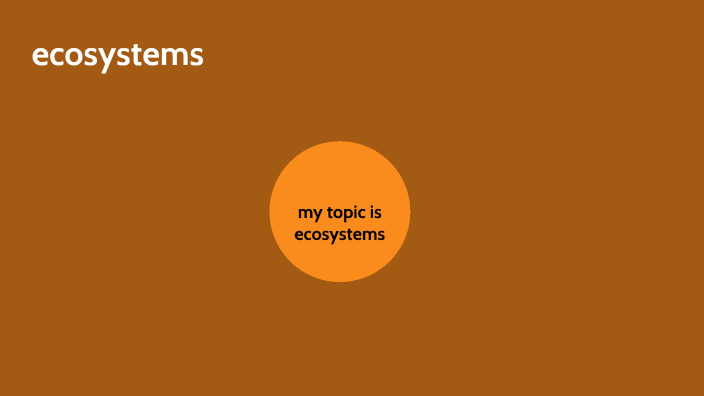 ecosystems by Extra Student on Prezi
