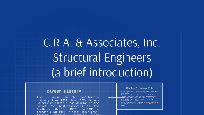 A Brief introduction to CRA & Associates, Inc. by Jonathan Adams on Prezi