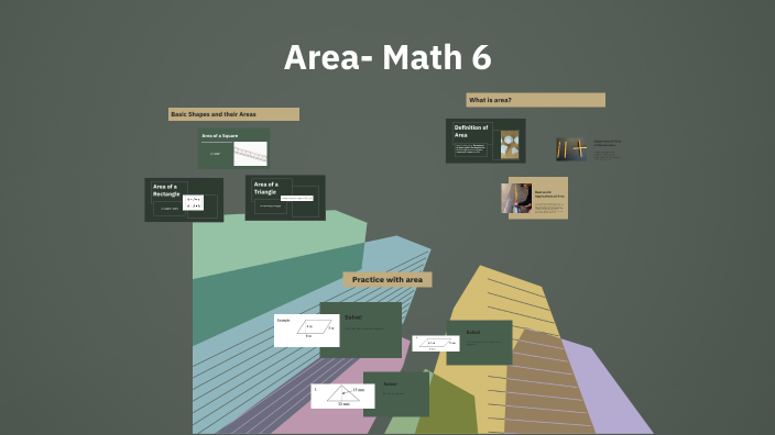Exploring Area Calculation by Mia Bernabe on Prezi