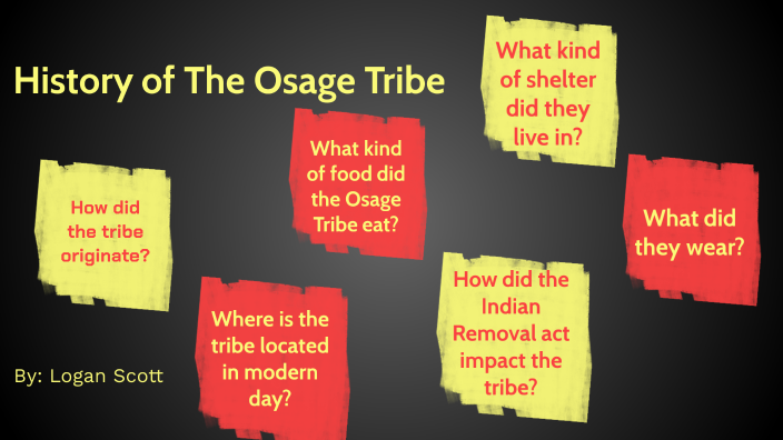 Osage Tribe by Logan Scott on Prezi