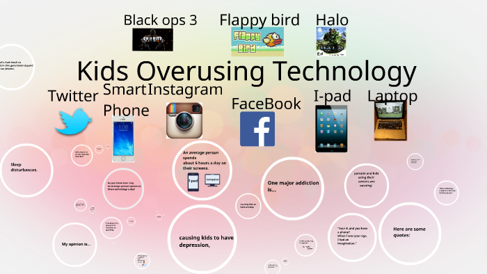 kids overusing technology by Taylor Zachow on Prezi