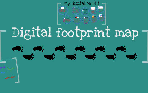 digital footprint map by aimee de haas