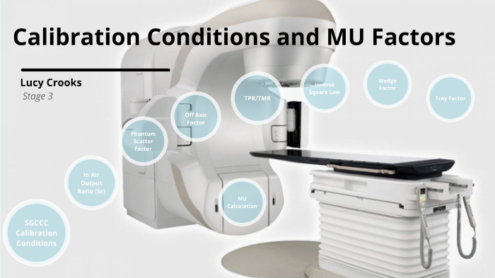 Calibration Conditions and MU Factors by Lucy Crooks on Prezi