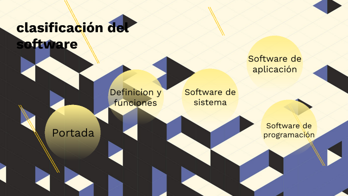 Clasificacion del software by PATRICIO VELAZQUEZ on Prezi