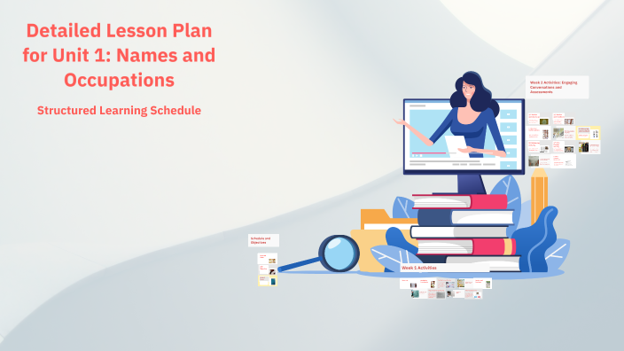 Detailed Lesson Plan for Unit 1: Names and Occupations by betsy diaz on ...