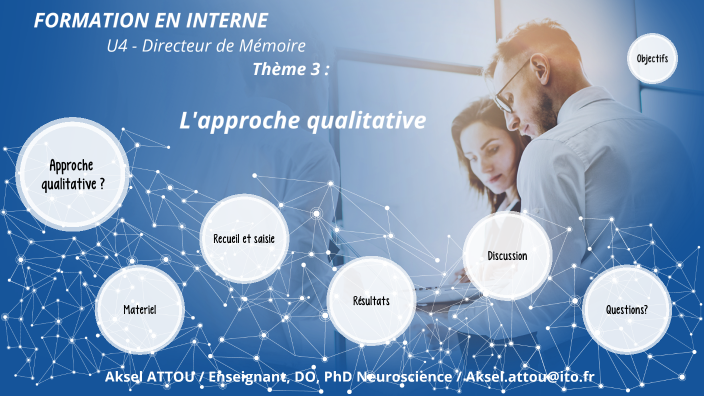 Formation DM - L'approche qualitative by Aksel Attou on Prezi