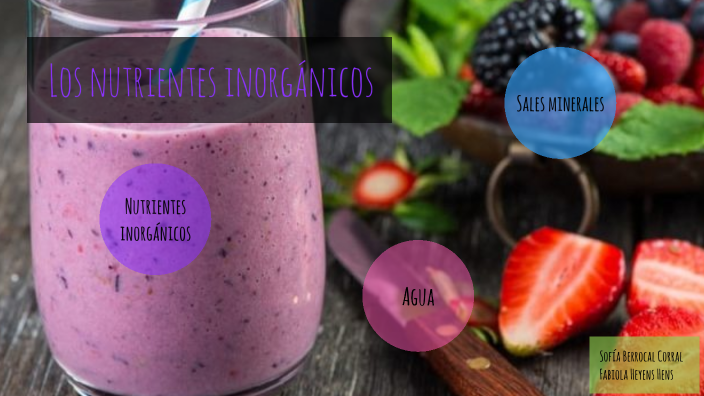 Nutrientes inorgánicos by Fabiola Heyens Hens on Prezi