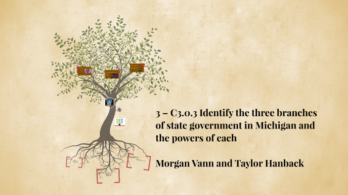 3 – C3.0.3 Identify the three branches of state government in Michigan ...
