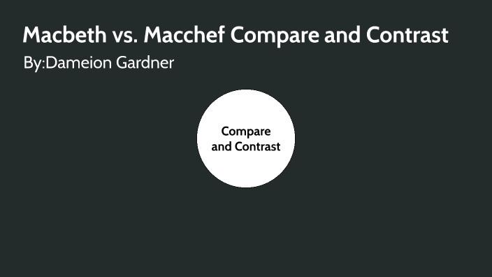 Macbeth vs. Macchef by Dameion Scott on Prezi
