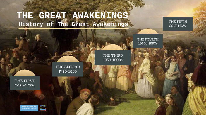 The Great Awakening: History of The Great Awakenings by Freedom Frogs ...