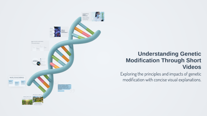 Understanding Genetic Modification Through Short Videos by SOUAD SOUAD ...