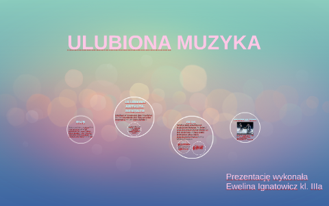 ULUBIONY GATUNEK MUZYCZNY by ewelina mkmkmkm on Prezi