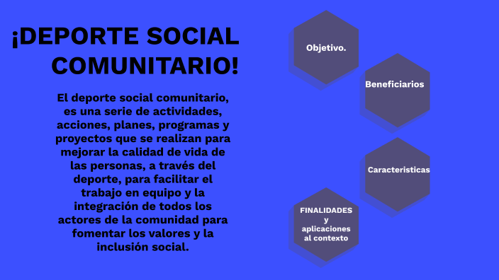 Deporte Social Comunitario by carmen cecilia BOHORQUEZ on Prezi