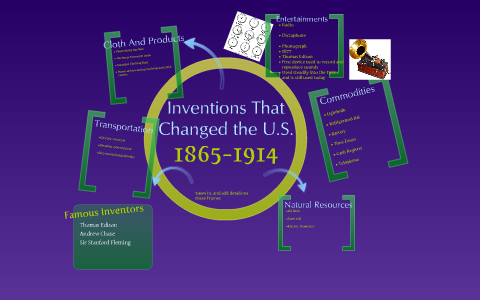 Inventions That Changed the U.S. 1865-1914 by Kristen Hasty on Prezi