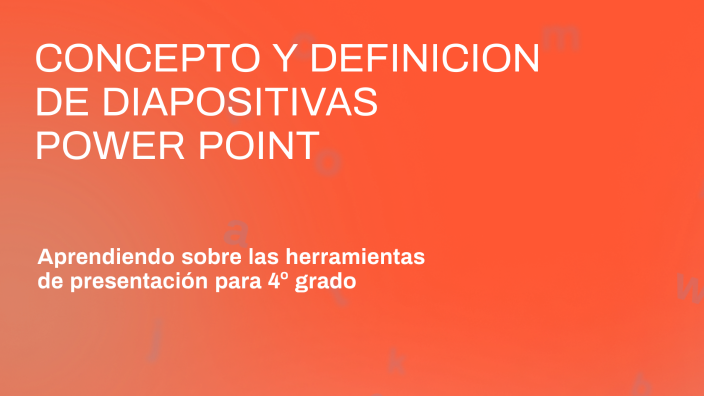 CONCEPTO Y DEFINICION DE DIAPOSITIVAS POWER POINT by Elkin Loaiza on Prezi