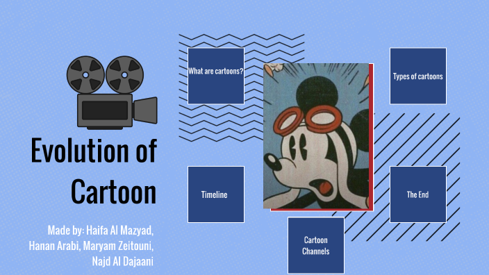 Evolution of cartoon by Hanan Arabi on Prezi