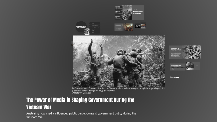 The Power of Media in Shaping Government During the Vietnam War by ...