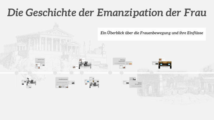 Die Geschichte der Emanzipation der Frau by As Ya on Prezi