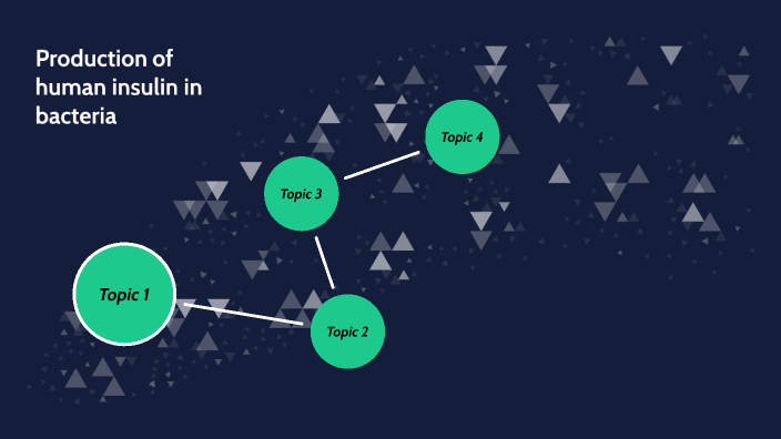 Production of human insulin in bacteria by Emilia Hupfer on Prezi