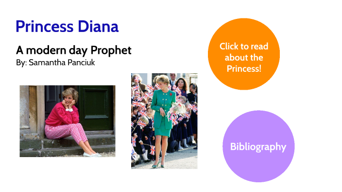 Princess Diana, a modern day prophet by Samantha Panciuk on Prezi
