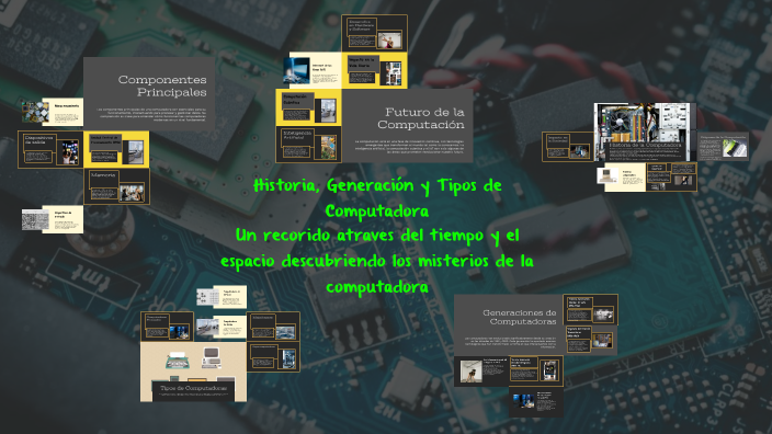 Historia, Generación y Tipos de Computadora by michael singo on Prezi