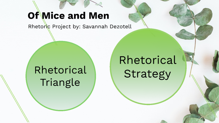 Rhetoric Project by Savannah Dezotell on Prezi