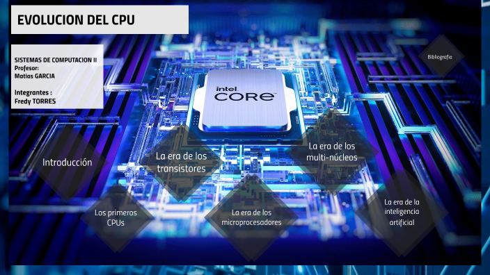 EVOLUCION DEL CPU by LEONEL TOWERS on Prezi