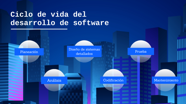 ciclo de vida del desarrollo del software by Laura casanova on Prezi