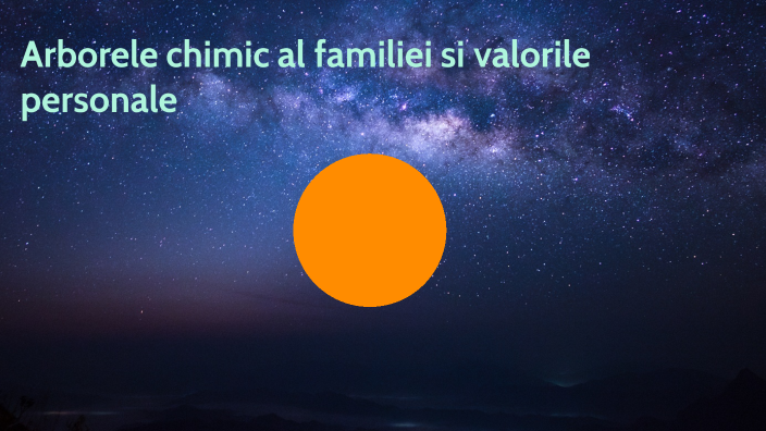 Arborele chimic al familiei și valorile personale by Dumitru Gore on Prezi