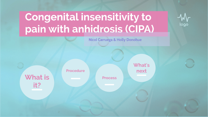 Congenital insensitivity to pain with anhidrosis (CIPA) by Nicol ...
