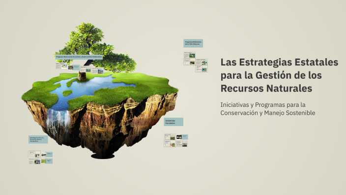 Las Estrategias Estatales para la Gestión de los Recursos Naturales by ...